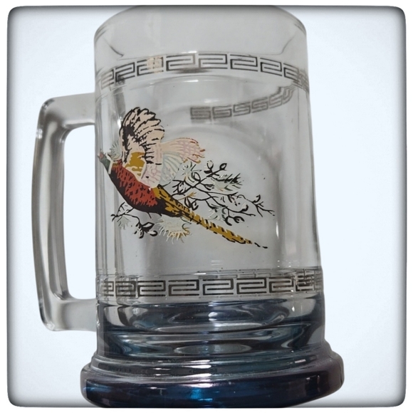 Princess House | Kitchen | Vintage Pheasant Glass Beer Mug Princess ...